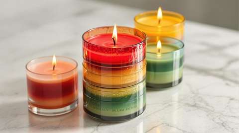 How to Create Multi-Layered Candles With Different Colors and Scents ...